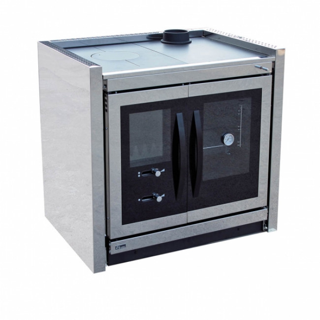 Cocina de Leña/Carbón Strong 10kW – LEÑA VIVA